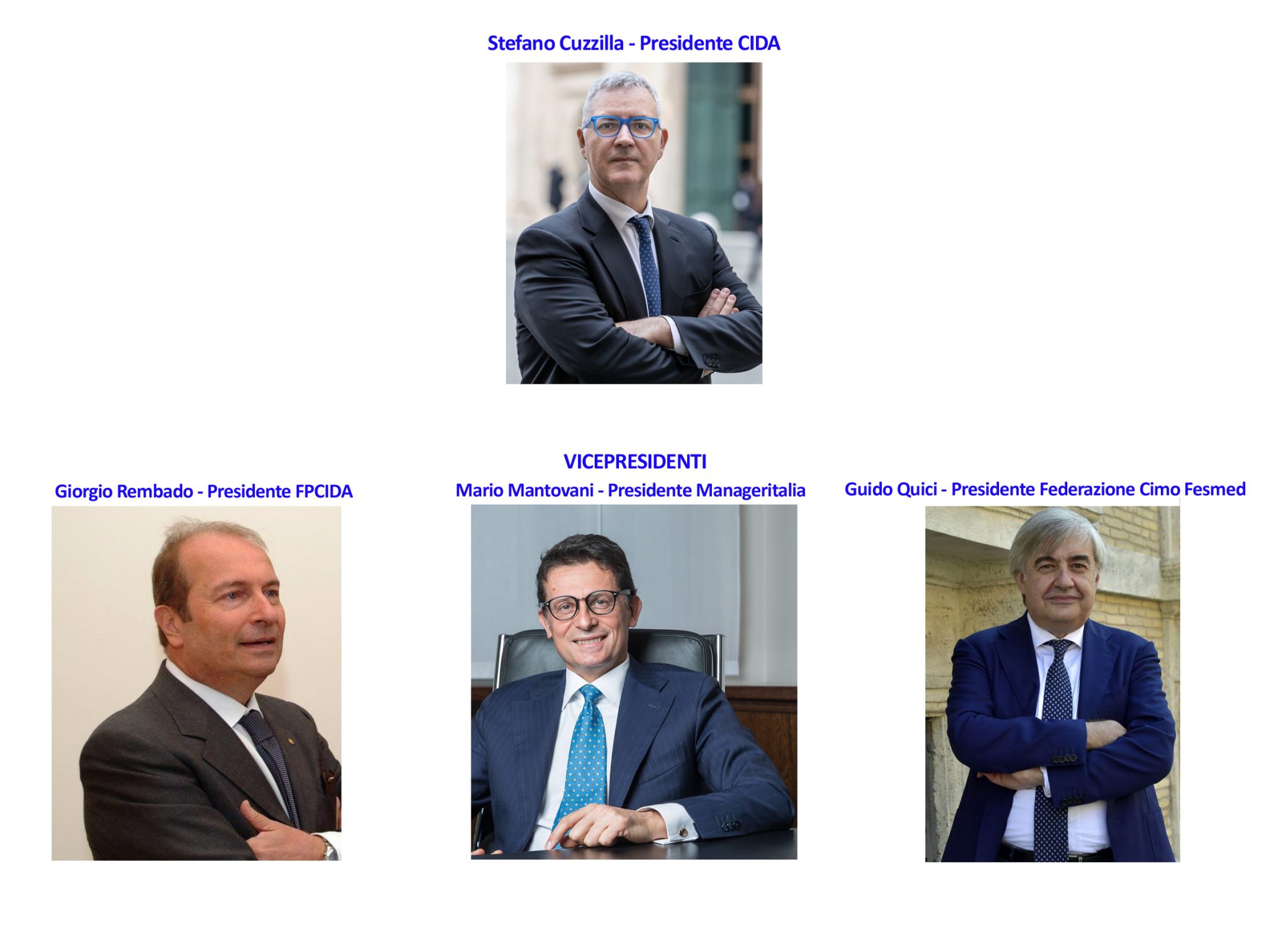 CIDA PRESENTA LA NUOVA SQUADRA DI DIRIGENTI - Cida