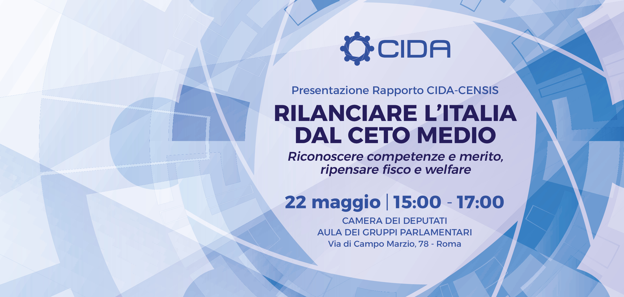 PRESENTAZIONE II RAPPORTO CIDA-CENSIS SUL CETO MEDIO - Cida
